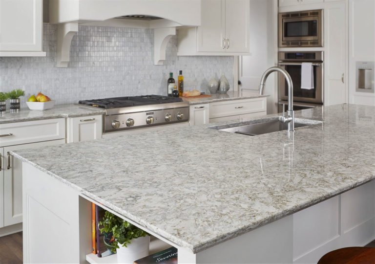 Cheap Quartz For Kitchen Cabinets Countertop | HSM Cabinets