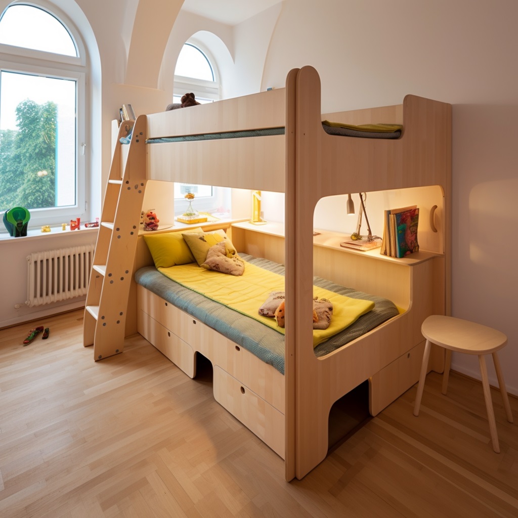 Custom Bunk Beds - HSM Cabinets