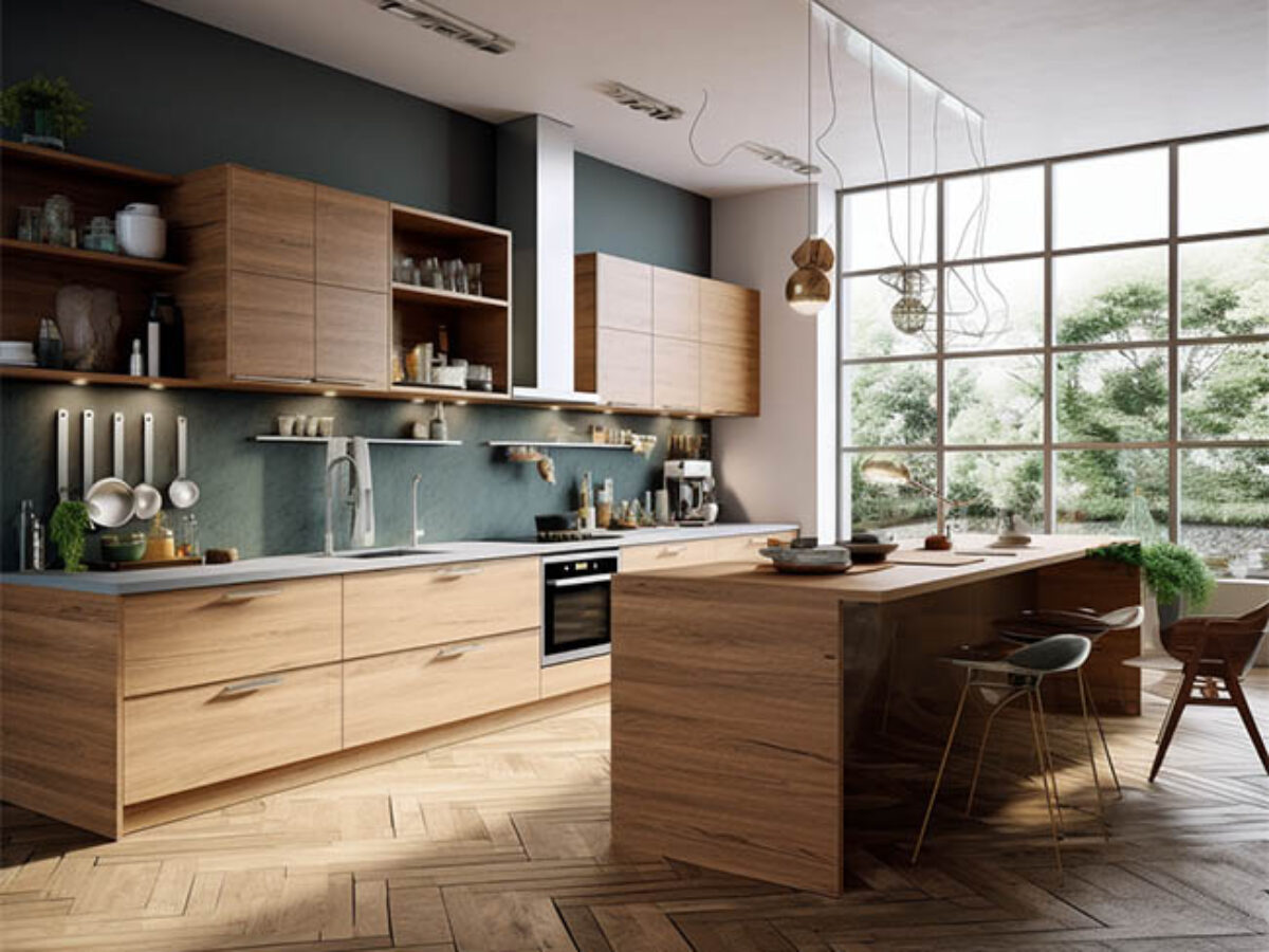 Hickory Cabinets Light Wood Kitchen Designs