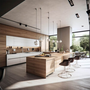 Modern Light Wood Kitchen Cabinets | Wood Kitchen Cabinets Modern