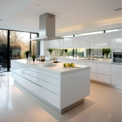 Luxury White Kitchen Cabinets With A Clean-cut Look - HSM Cabinets