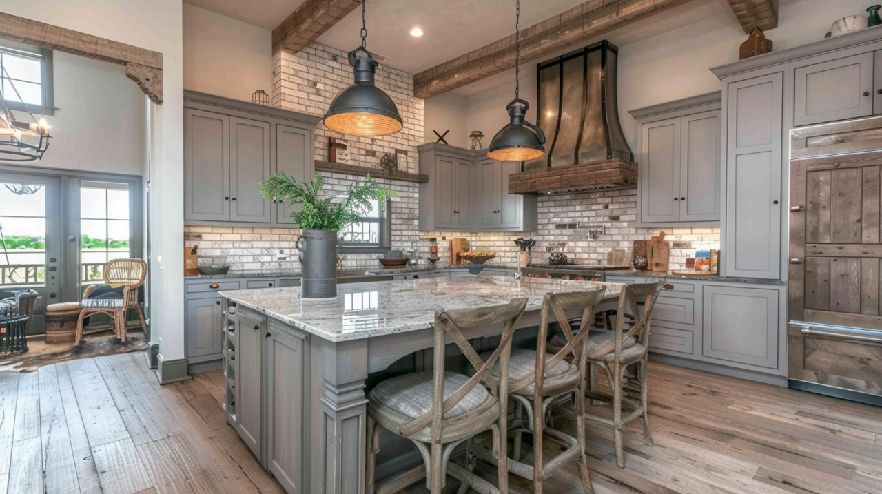 (2024) Farmhouse Grey Kitchen Cabinets Design Ideas and Tips